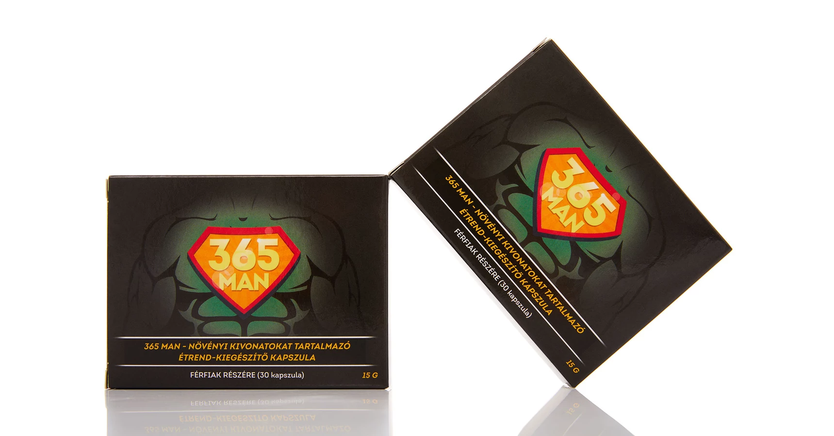 2 doboz 365 Man folyamatos szedésű potencianövelő kapszula (2x30 db ...