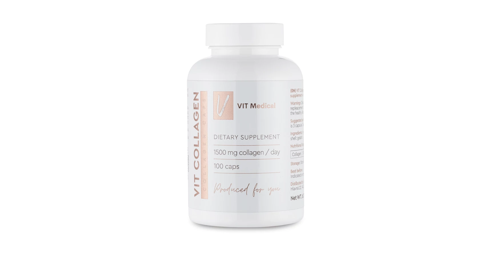 VIT Medical Collagen - 100 db kapszula - DrPatika.hu